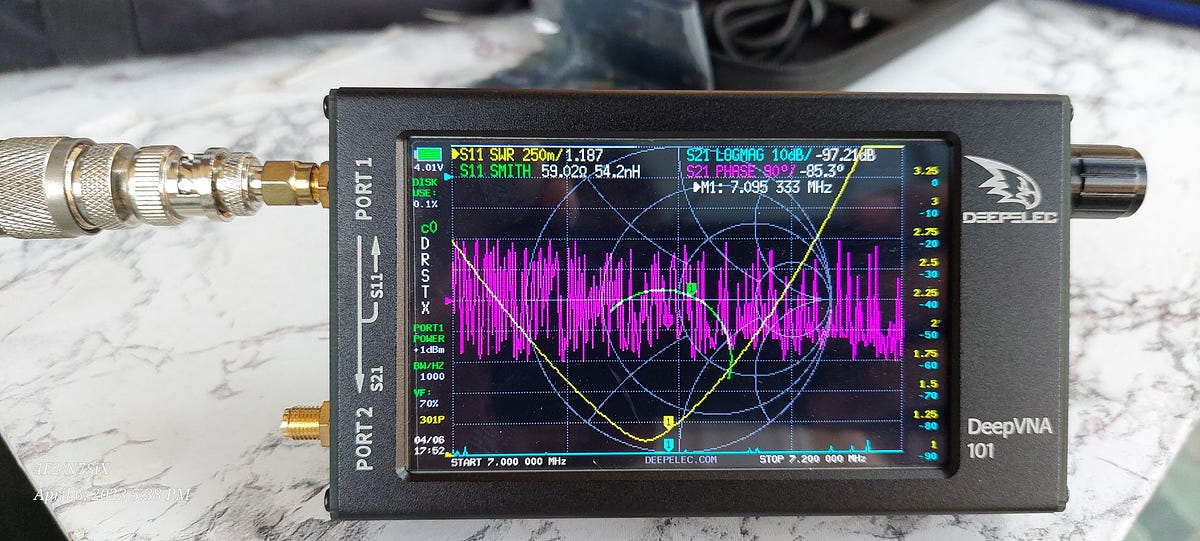 DeepVNA 101. (Vector Network Analyzer) | by Sean Ebue, 4F2/N7SIX | Medium