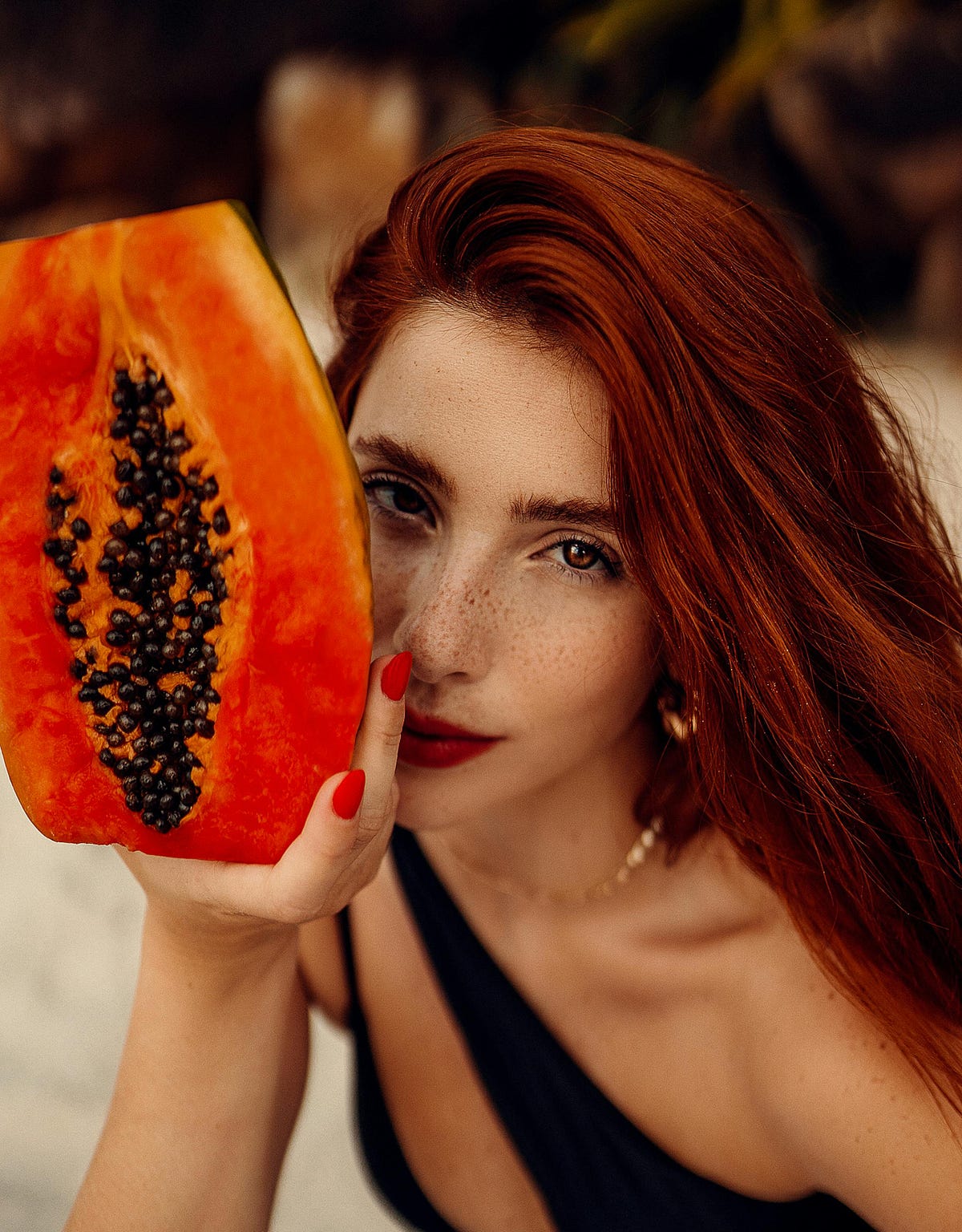 Papaya is a tropical fruit known for its vibrant orange color, sweet ...