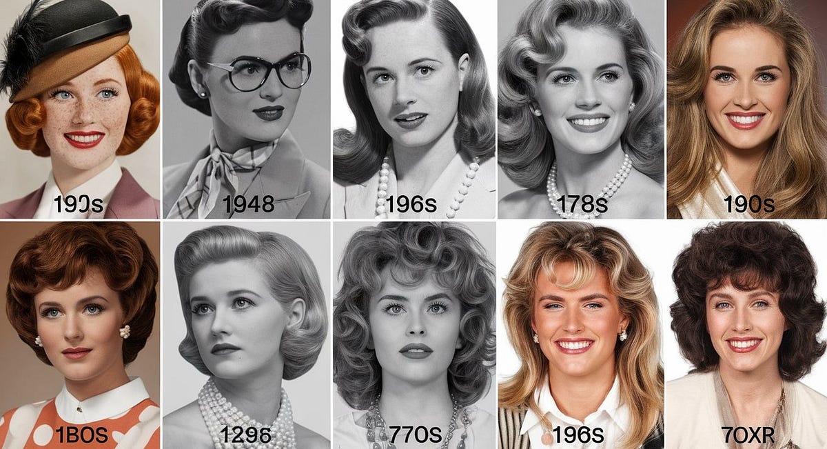 Beauty Trends Over the Years: How They Evolved | by Beauty Queen | Mar ...