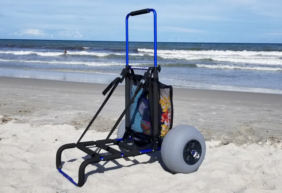How much weight can a beach cart for soft sand carry? | by Sea Product ...
