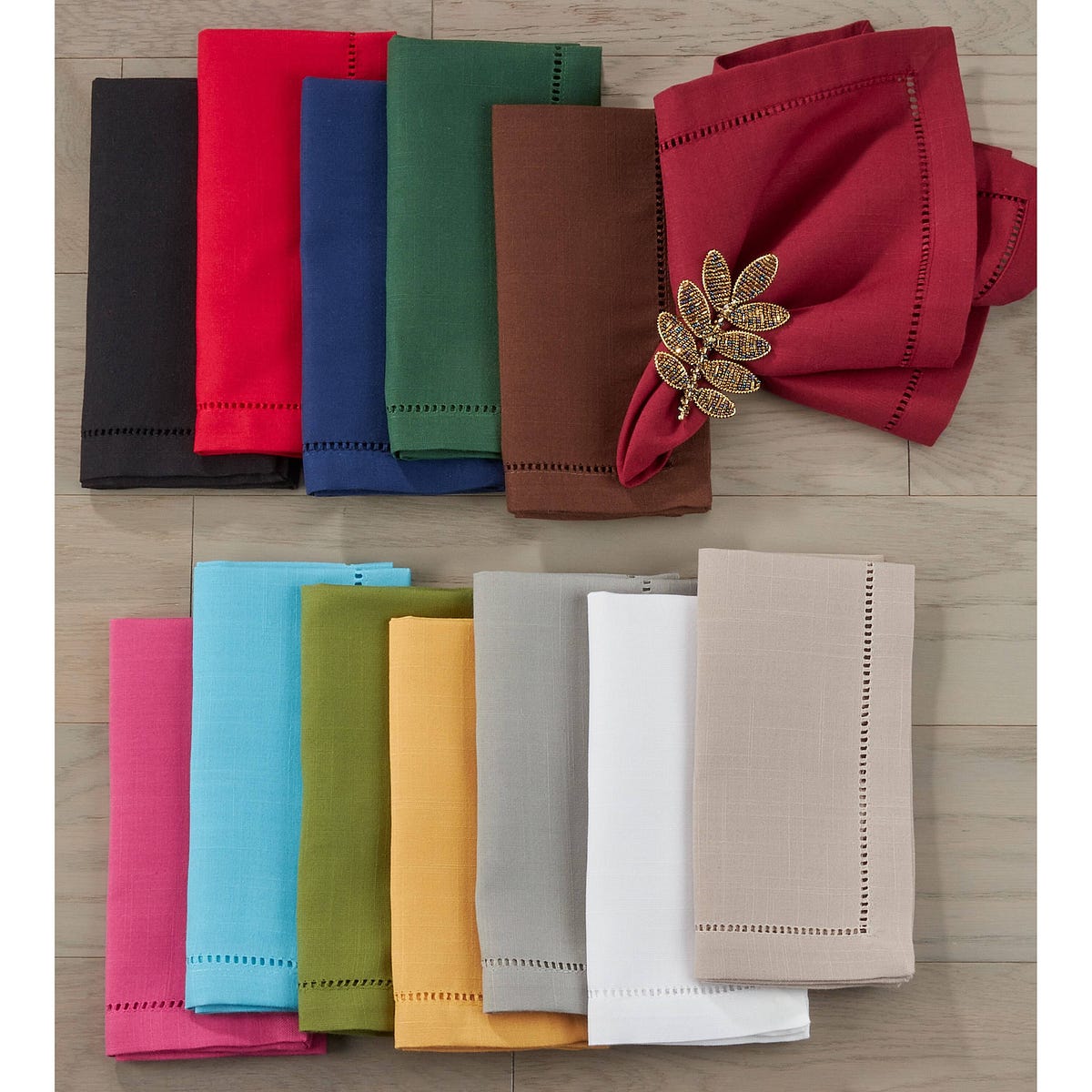 red cloth napkins. Experience the exquisite combination of… | by Cathy ...