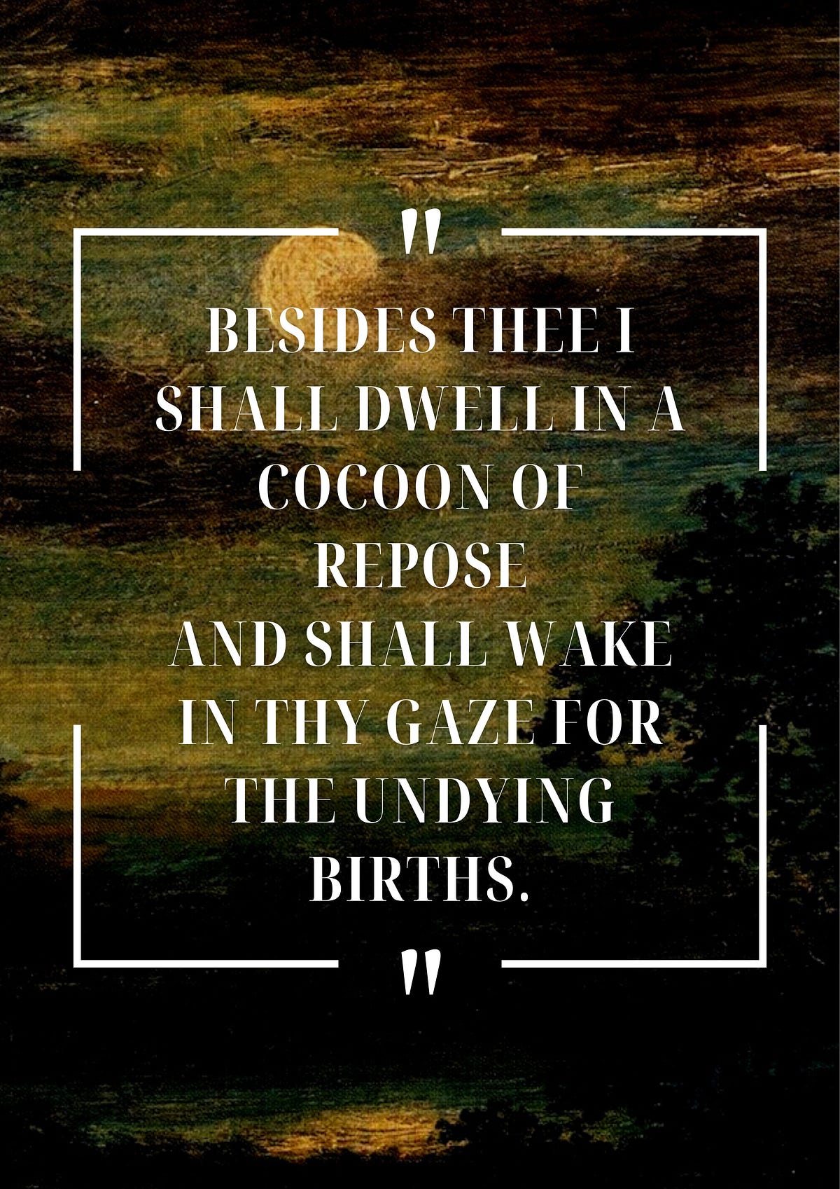 Undying Births. Poem — An Invocation To The Master #385 | by Mahesh CR ...