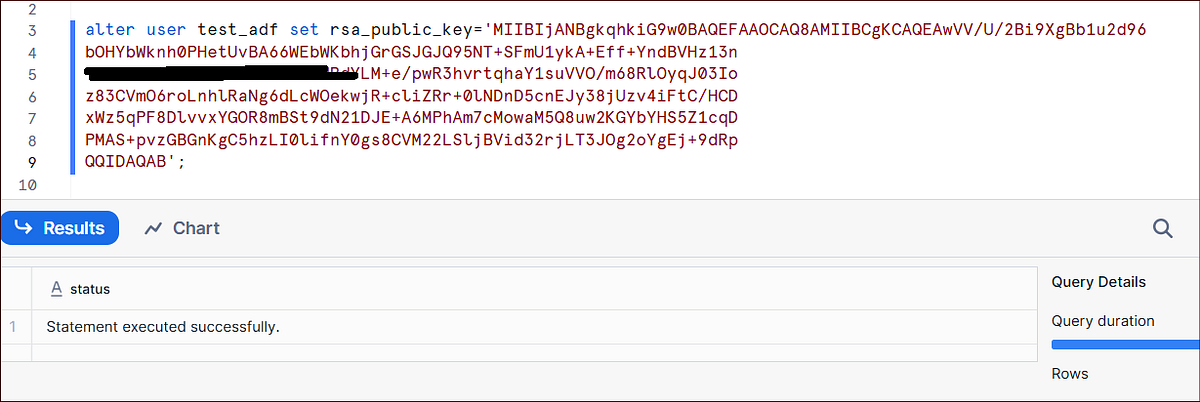 Connect Snowflake with Azure Data Factory (ADF) using RSA key-pair authentication | by Harika ...