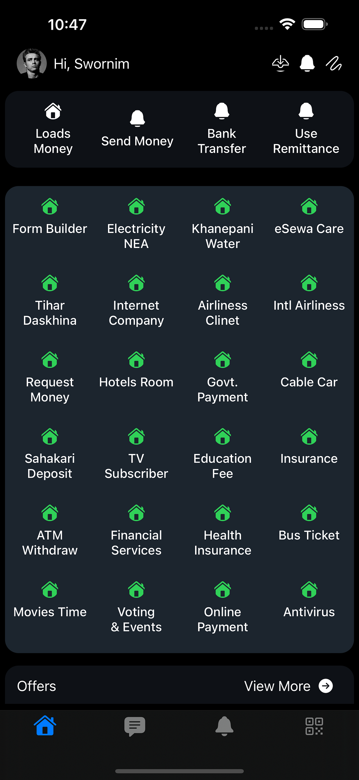 Esewa Clone using SwiftUI Part I. This article is about building clone… | by Swornim Shah | Mar ...