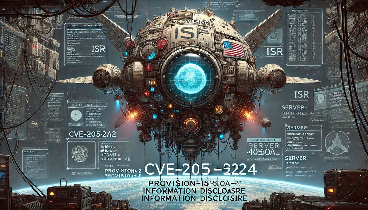 🚨 CVE-2025–0224: Provision-ISR SH-4050A-2 Server.js Information ...