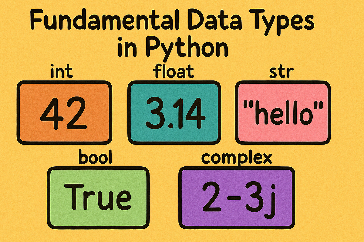 Data Types In Python(Fundamental) #PythonForDataScience-05 | by ...