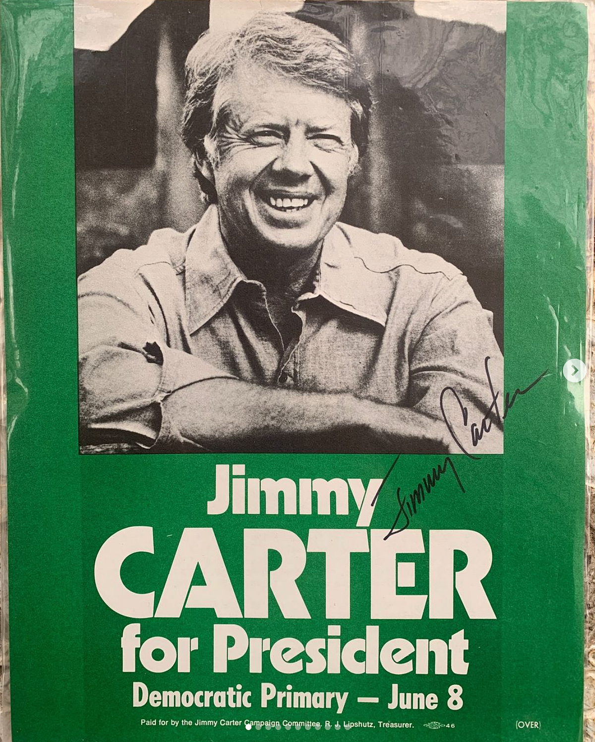A great man is a good man. Jimmy Carter was both. A true public servant ...