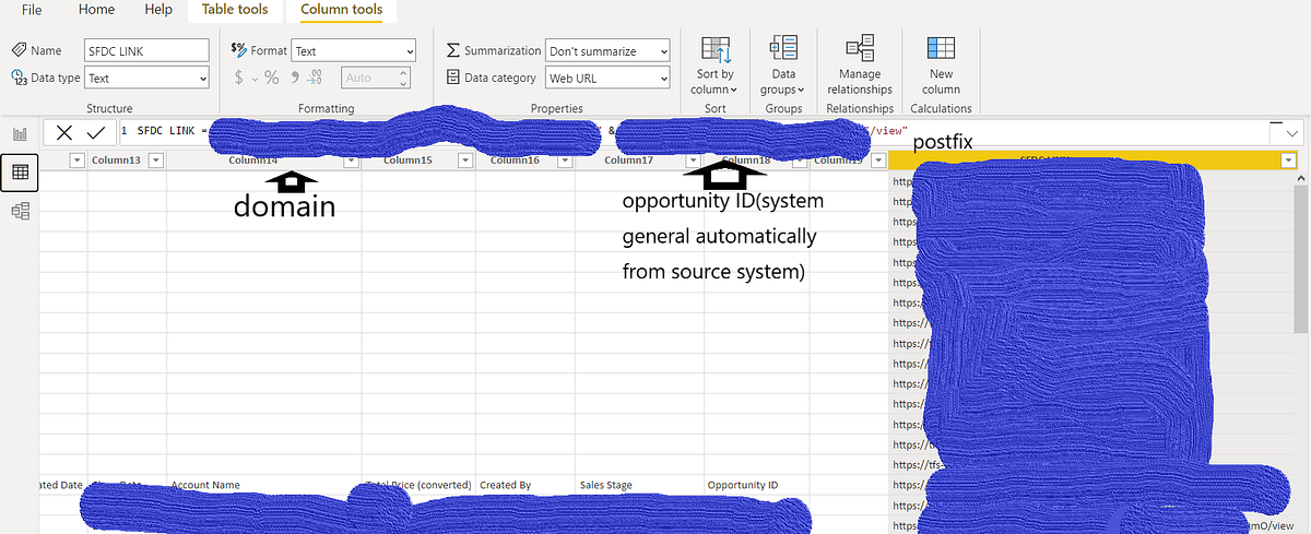 Showing hyperlinks on Power BI dashboards and connecting back to ...