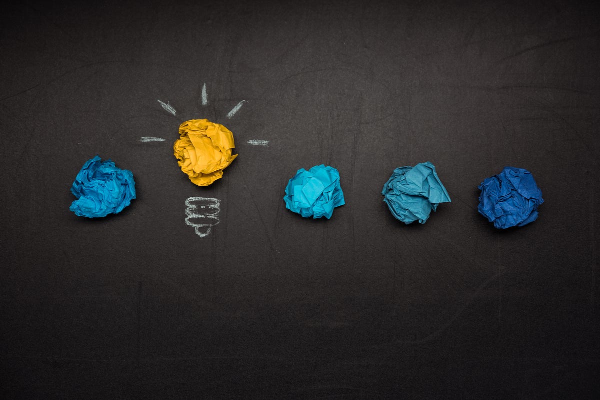 The 5 criteria of a good idea. Bam! There he is again. The fourth time ...