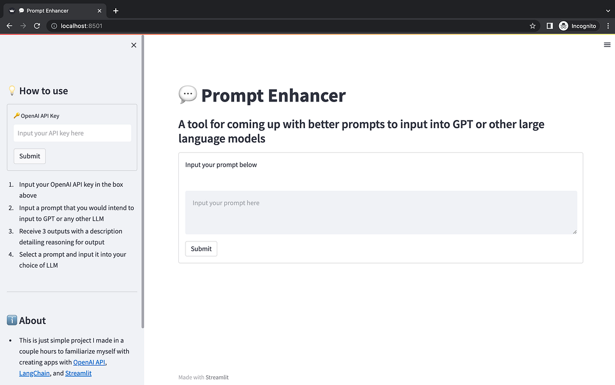 Prompt Enhancer Tool. Introduction | by Michael El-Hage | Medium