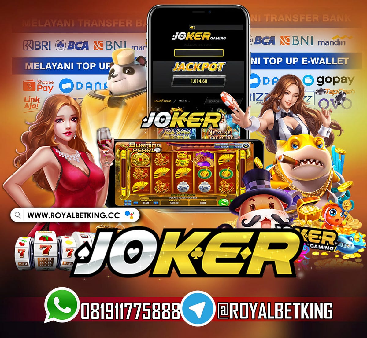 DAFTAR AGEN JOKER123 ROYALBETKING | by ROYALBETKING | Medium