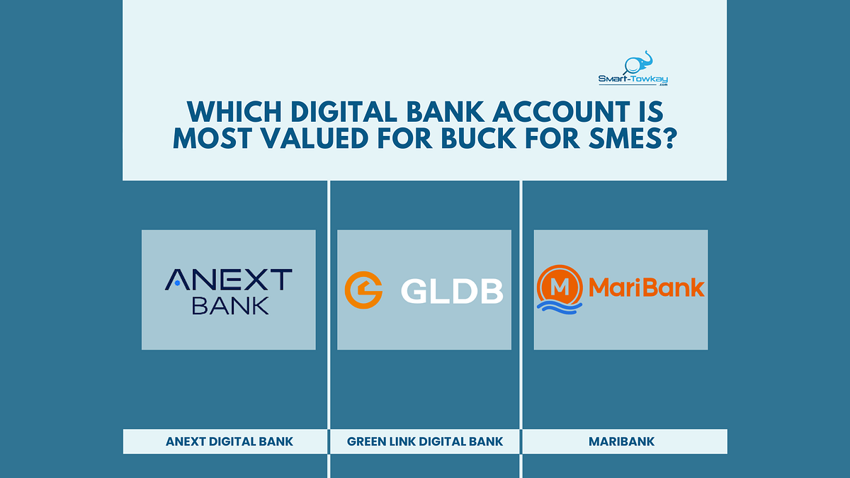 Which Digital Bank Account Is Most Valued For Buck For SMEs? Anext Vs ...