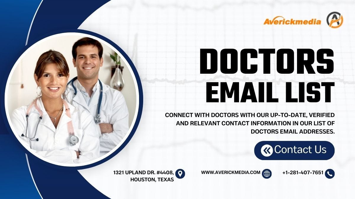Embrace Innovation: The Art of Automating Doctors Email List | by ...