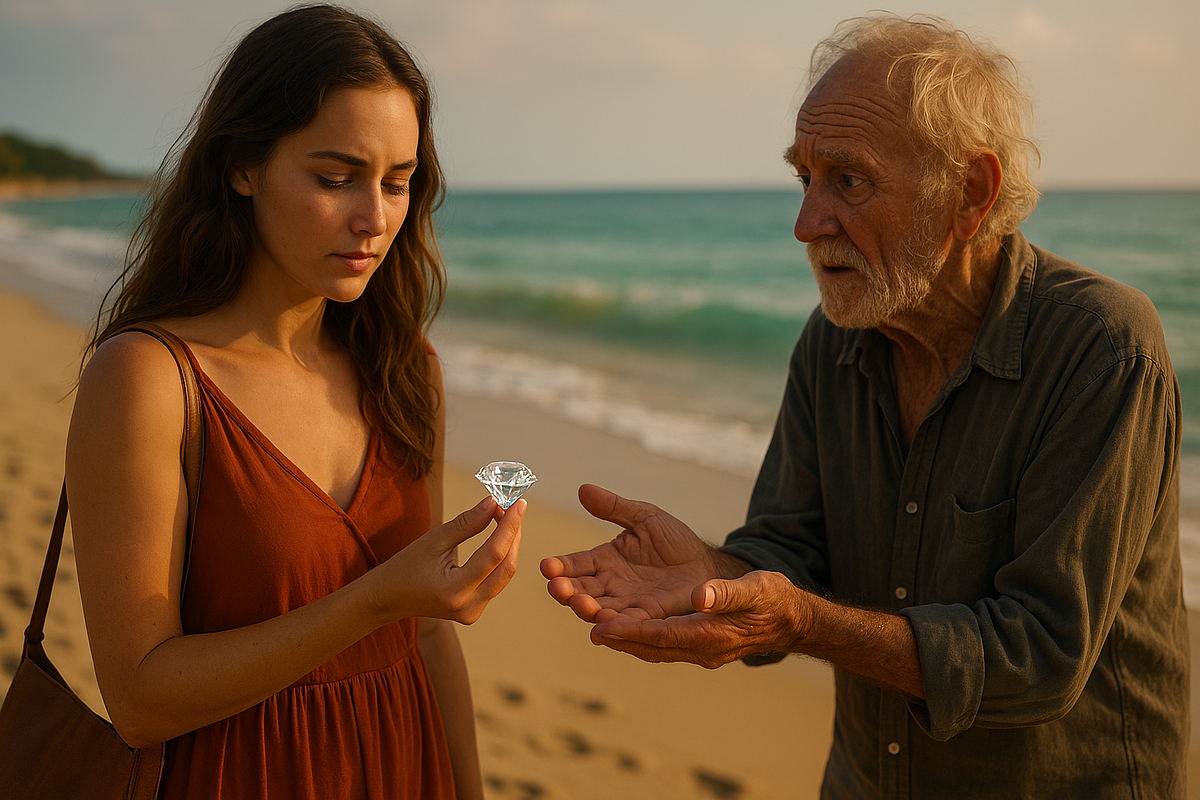 She Gave Away a Diamond… But What She Said Next Destroyed My Entire Belief System! | by ...