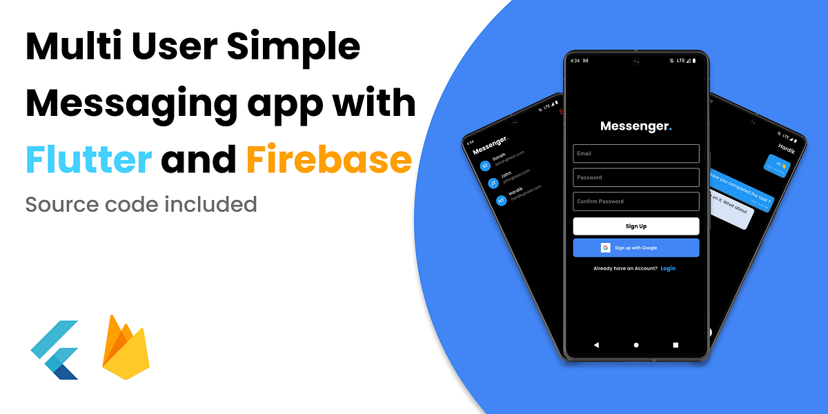Step By Step Guide: Building a Multi-User Chat Application with Flutter and Firebase | by Sharan ...