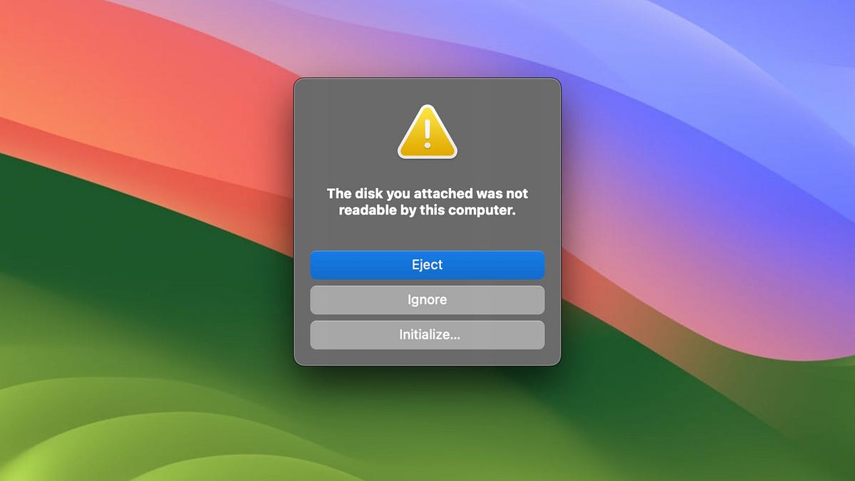 How to Fix “The disk you attached was not readable by this computer” on Mac | by Jeffrey Cochin ...