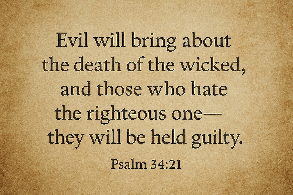 The Sin That Brings Death: A Reflection on Psalm 34:21 | by Simon ...