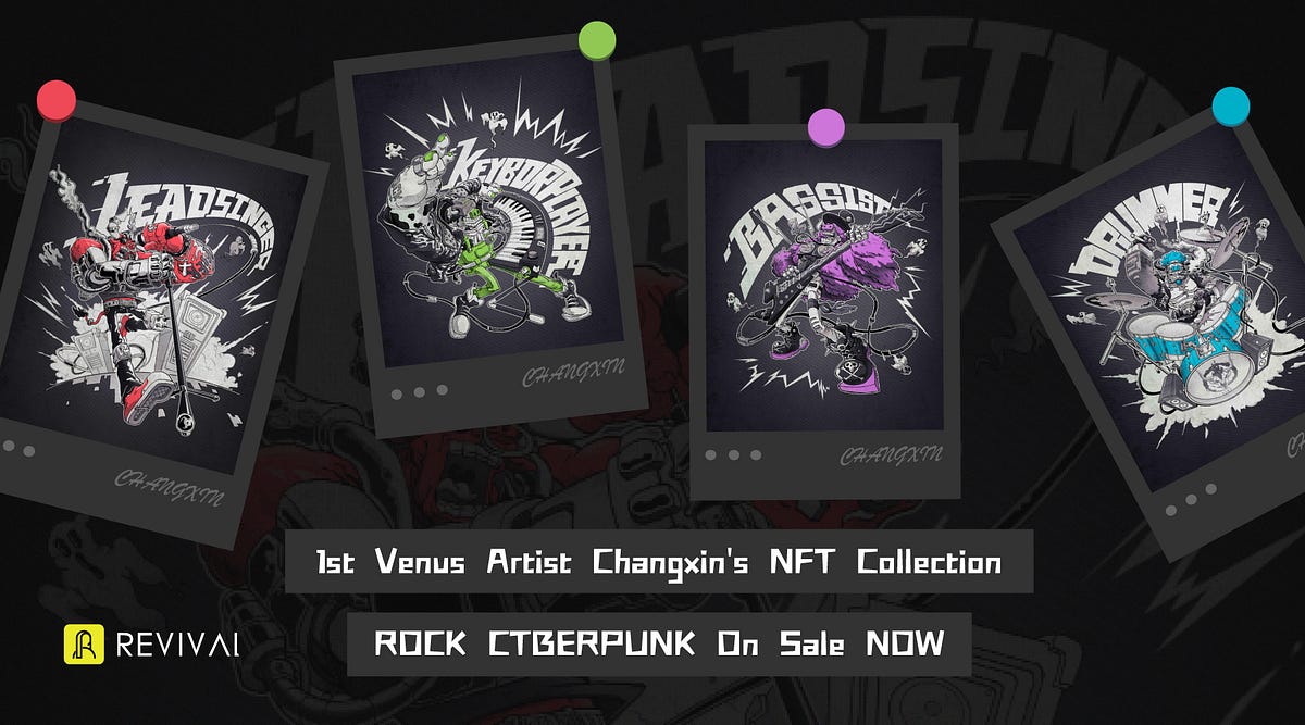 NFTs Showcase: IP Designer & Illustrator Changxin’s NFTs on Revival ...