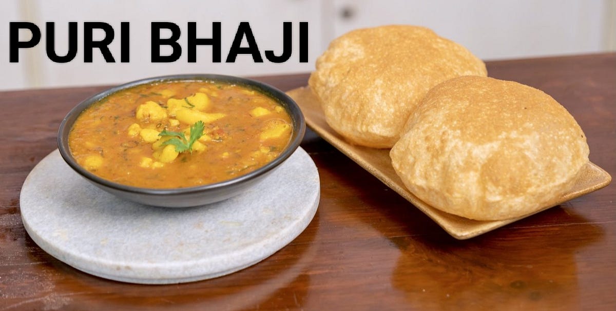 Puri Bhaji. Hii Guy's | by The Spark Chef | Medium