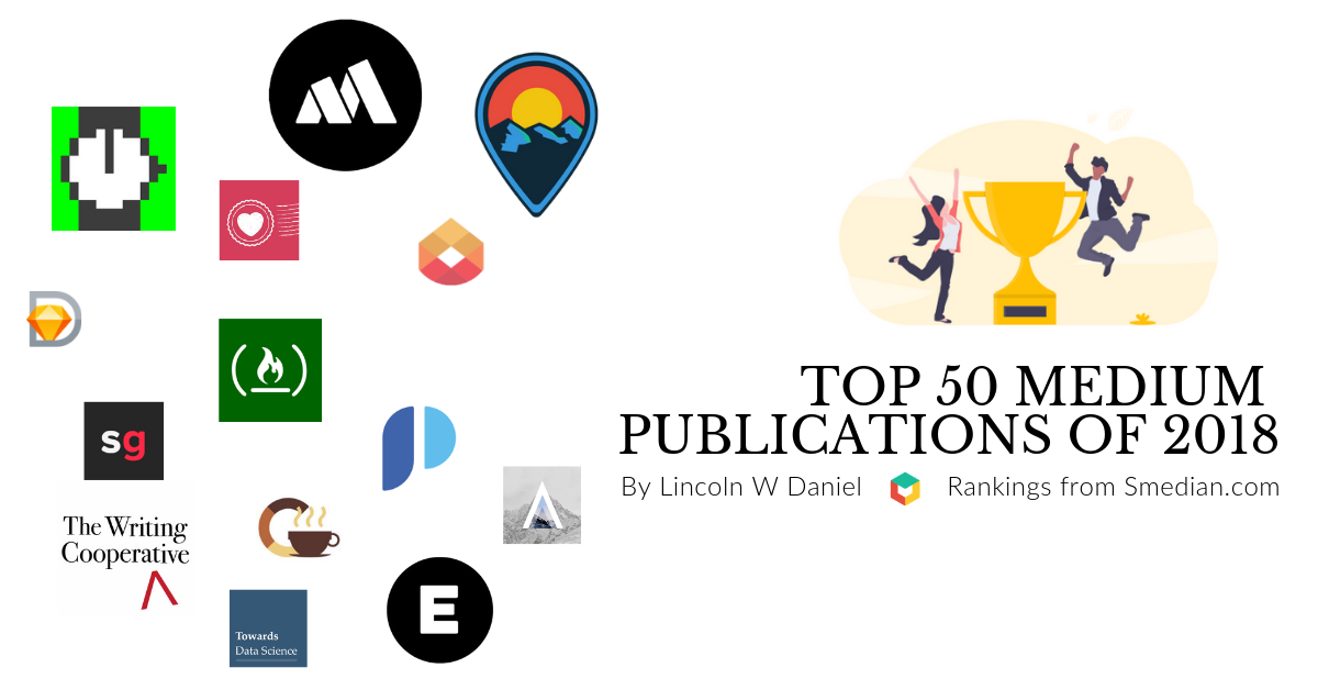 The Top 50 Medium Publications of 2018 | by Lincoln W Daniel ...