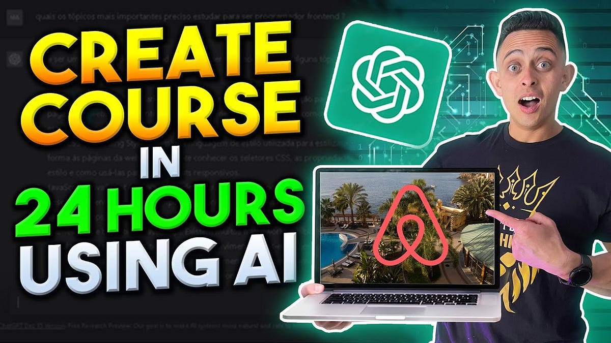 Creating an Entire Online Course in a Day with ChatGPT and AI | by Nick ...