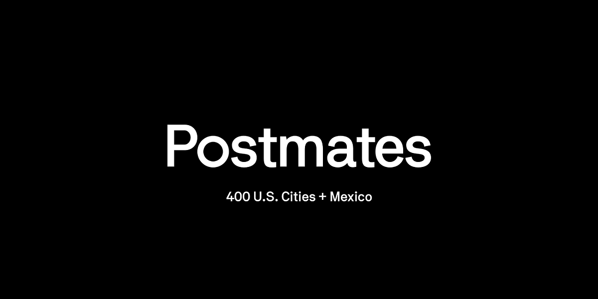 Major Funding & Growth Milestone Puts Postmates on New Trajectory | by ...