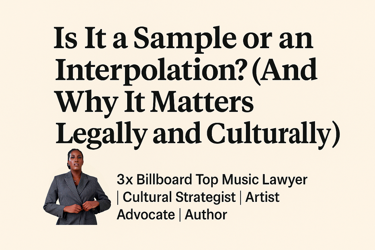 Is It a Sample or an Interpolation? | by Camille N. Anidi, Esq. | Jul, 2025 | Medium
