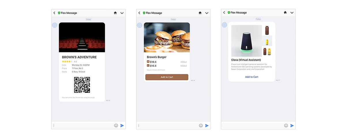 ฉีกกฎการแสดงผลข้อความแบบเดิมๆใน LINE Messaging API ด้วย Flex Message | by Jirawatee | LINE ...