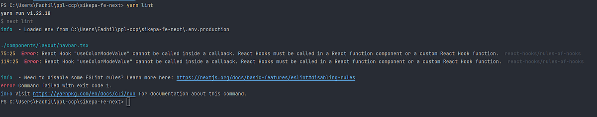 Make your Next.js Code Cleaner with Lint | by Fadhil Rasendriya Prabowo ...