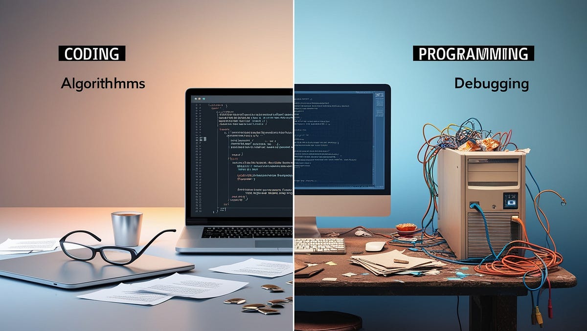 Coding vs. Programming: Understanding the Difference | by Blazephoenix ...