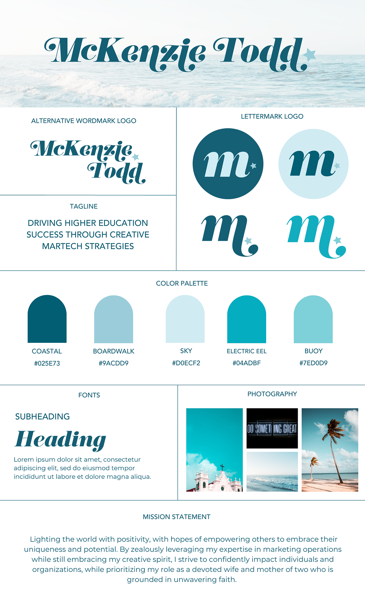 Personal Branding Project. A concise and compact personal style… | by ...