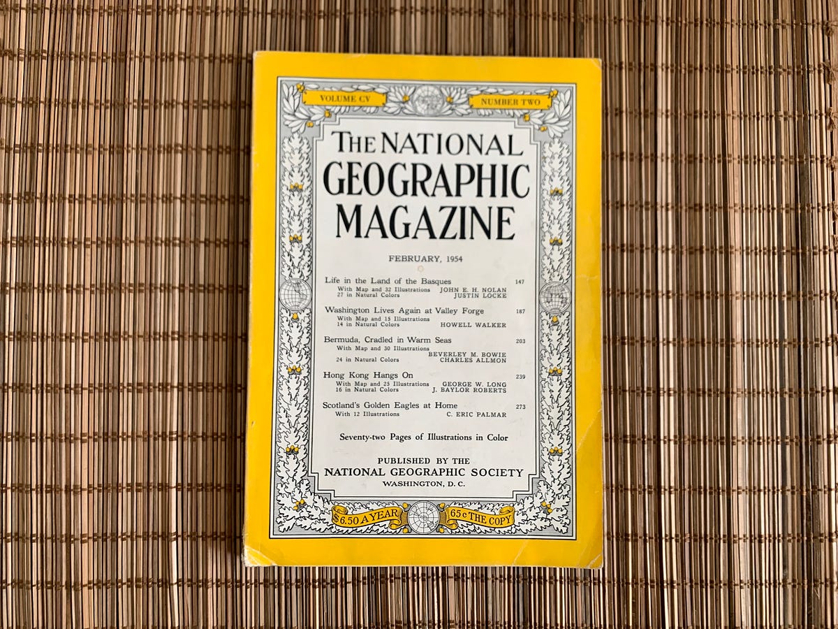 Our Collections XII: Hong Kong Hangs On/ National Geographic/ 1954 ...