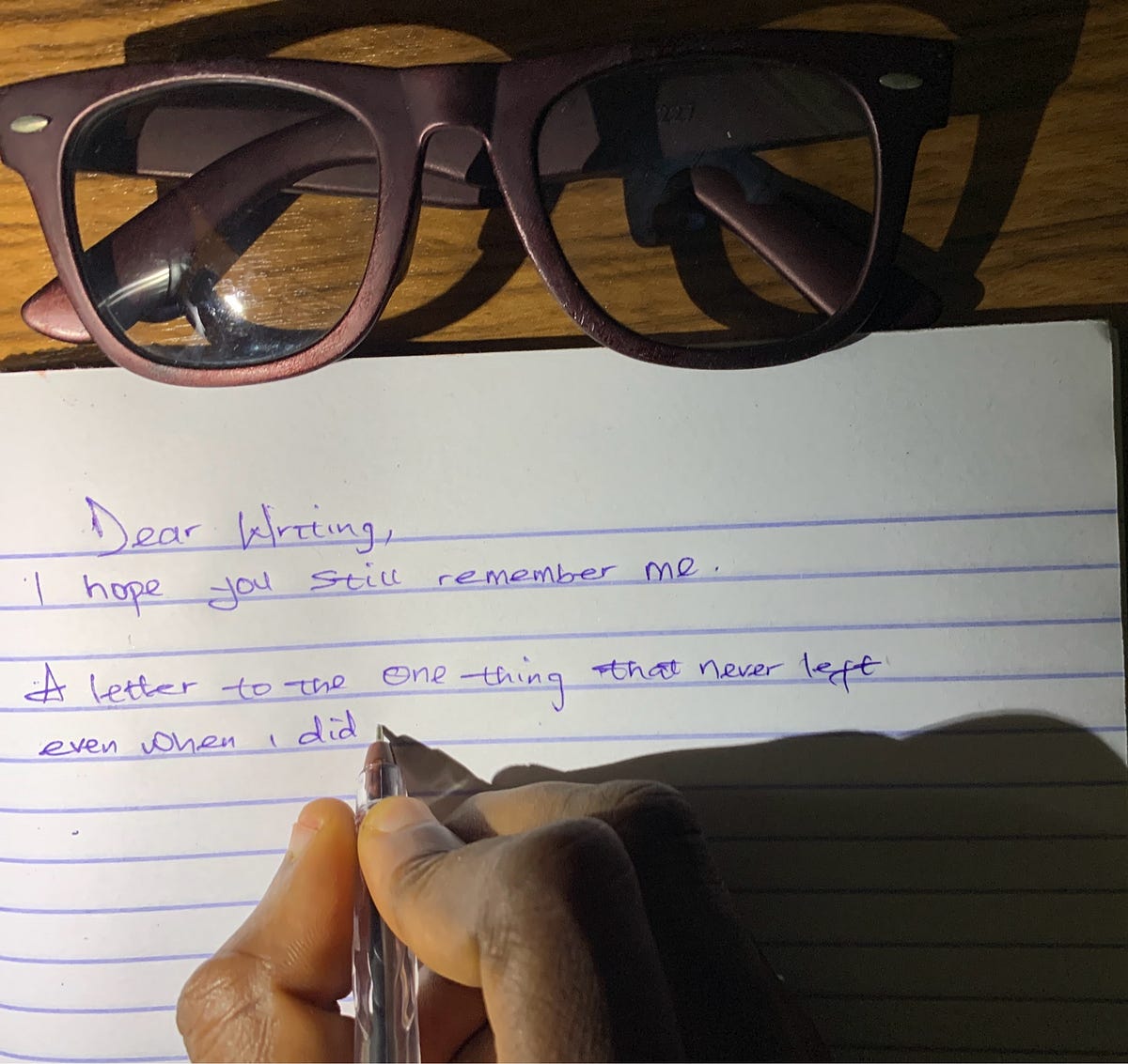 Dear Writing, I Hope You Still Remember Me | by Abdulazeez Zayanah ...