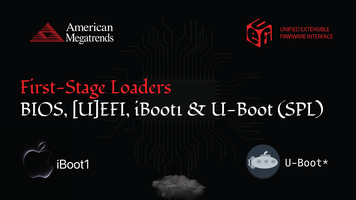 First-Stage Loaders: BIOS, [U]EFI, iBoot1 & U-Boot (SPL) | by Tuna Cici | Medium