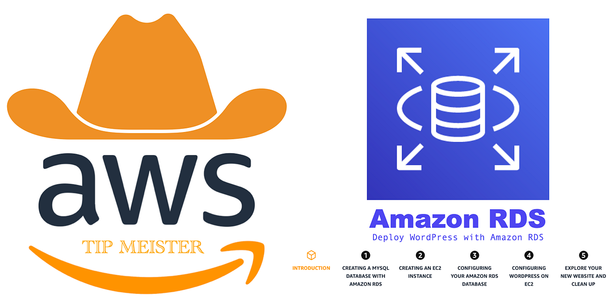 AWS Tip Meister — Tip #3. AWS Tutorial — 5 Console-Guided Modules to Deploy WordPress on Amazon ...