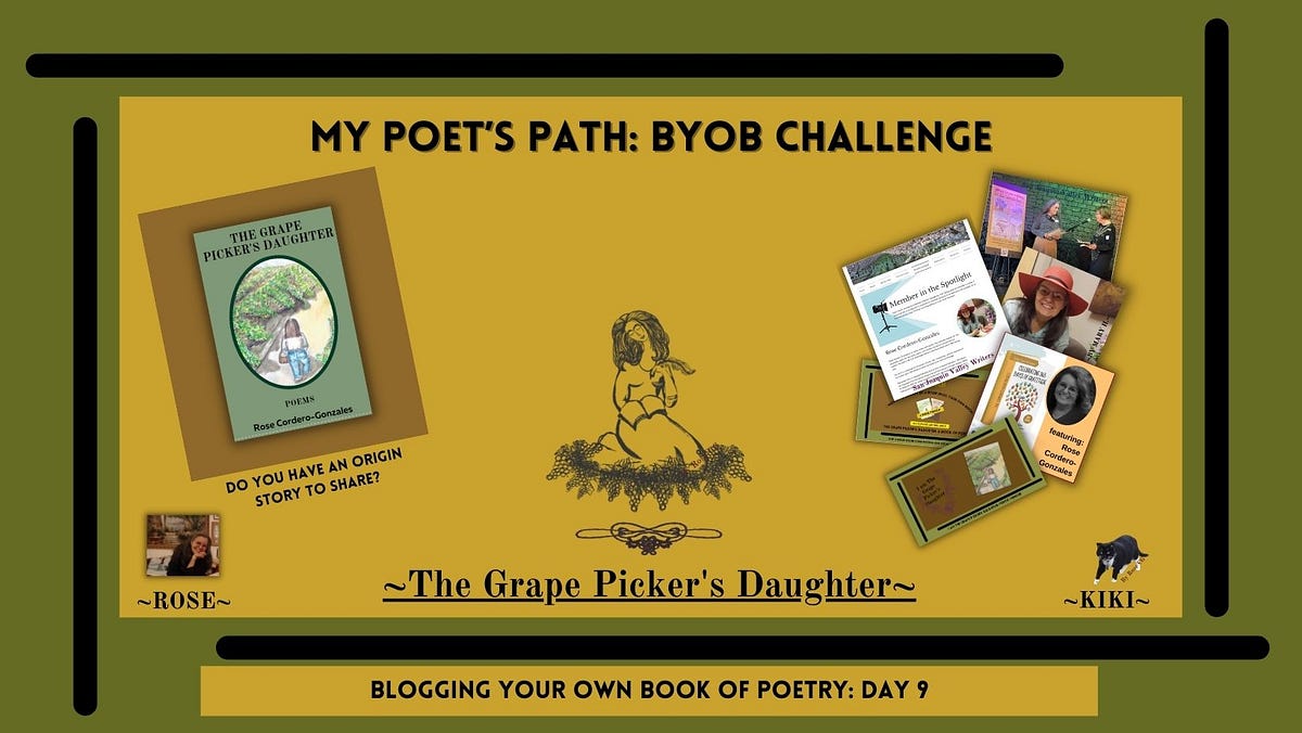 My Poet’s Path: BYOB Challenge. Blogging your own book of poetry: Day ...