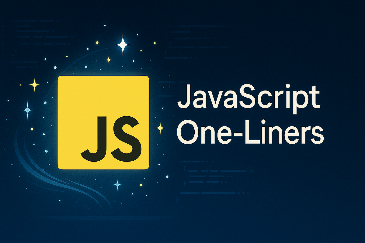 10 JavaScript One-Liners That Feel Like Magic | by Thinking Loop | Aug, 2025 | Medium