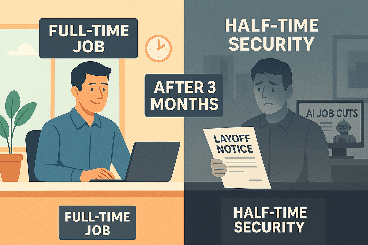 Full-Time Job, Half-Time Security | by Rahul Mishra | Readers Hope ...