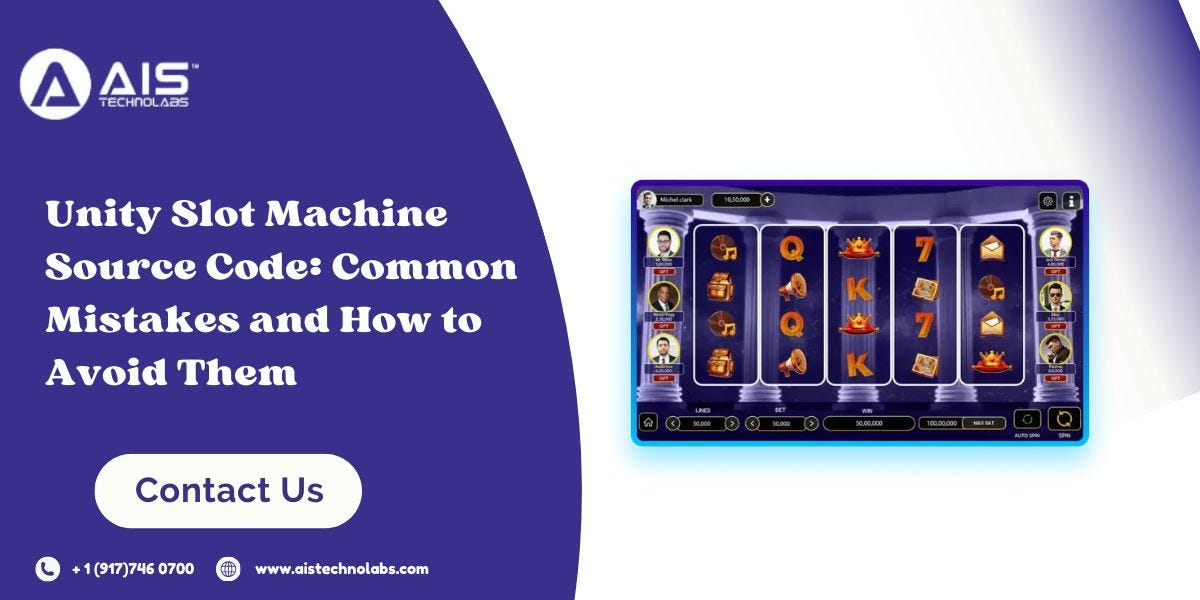 Unity Slot Machine Source Code: Common Mistakes and How to Avoid Them ...