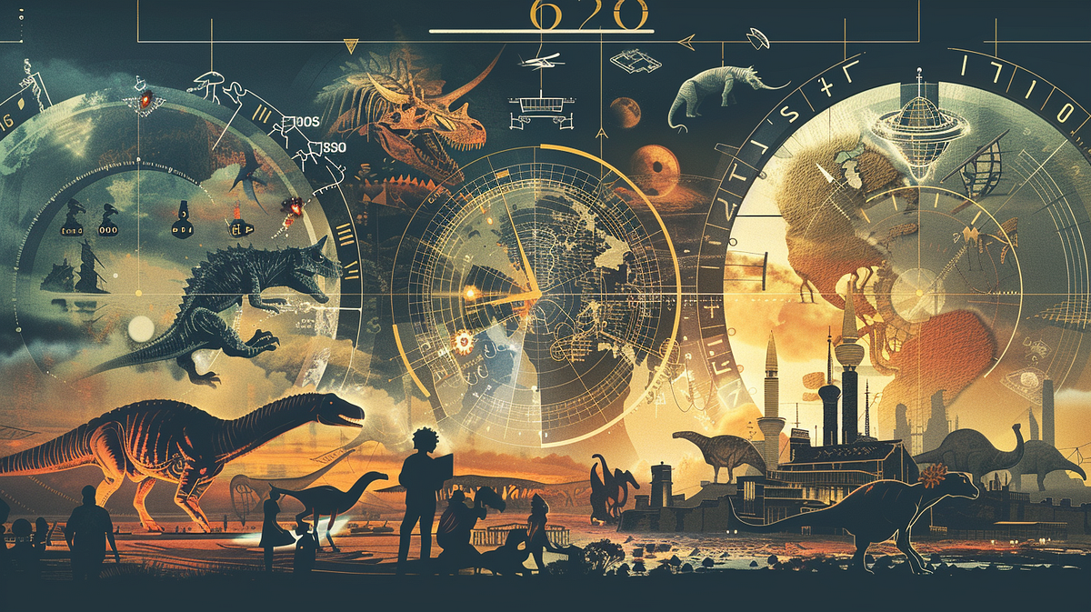 Prehistoric to Present: Human Existence on a Dinosaur Day Clock | by ...