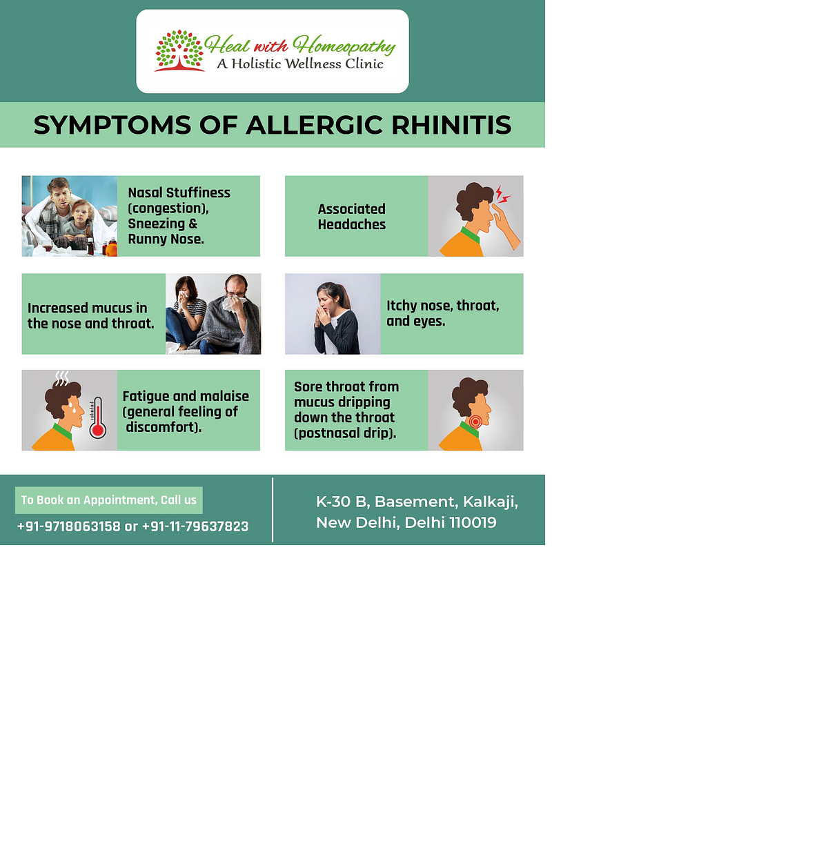 Symptoms of Allergic Rhinitis - Dr. Geeta Rani Arora - Medium