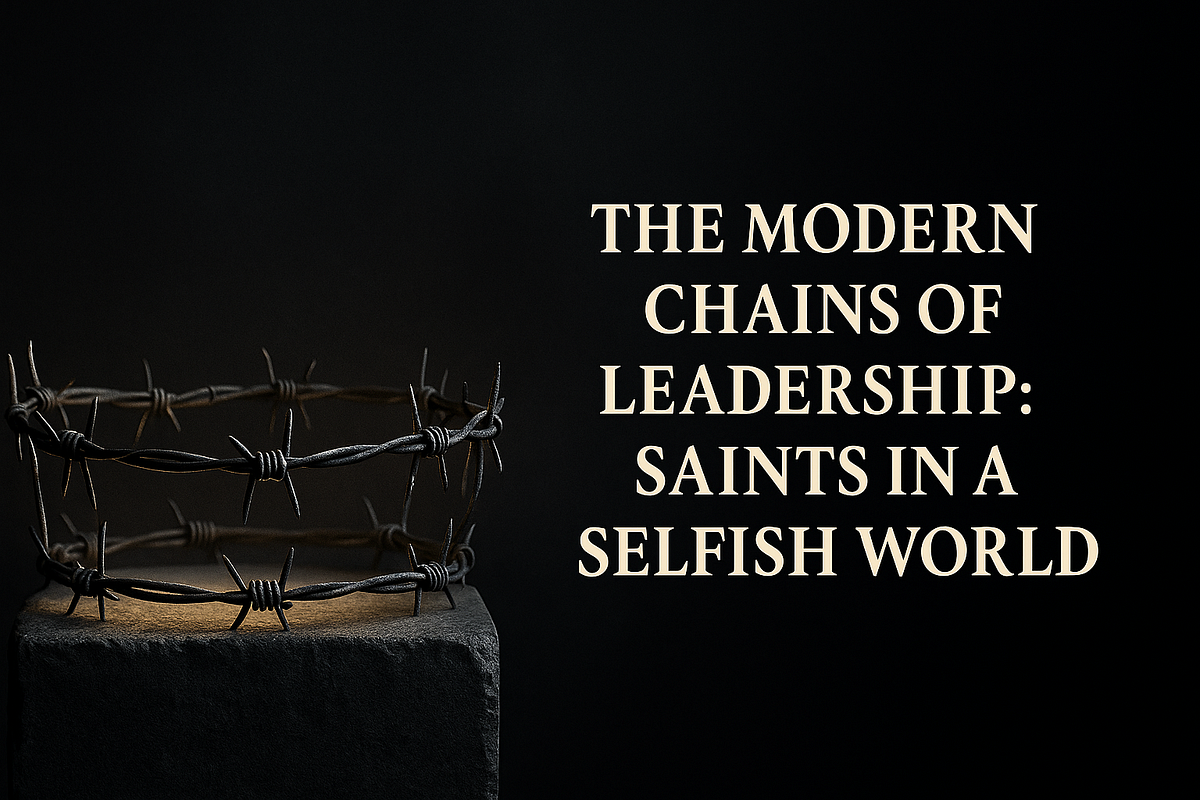 The Modern Chains of Leadership: Saints in a Selfish World | by Dr ...