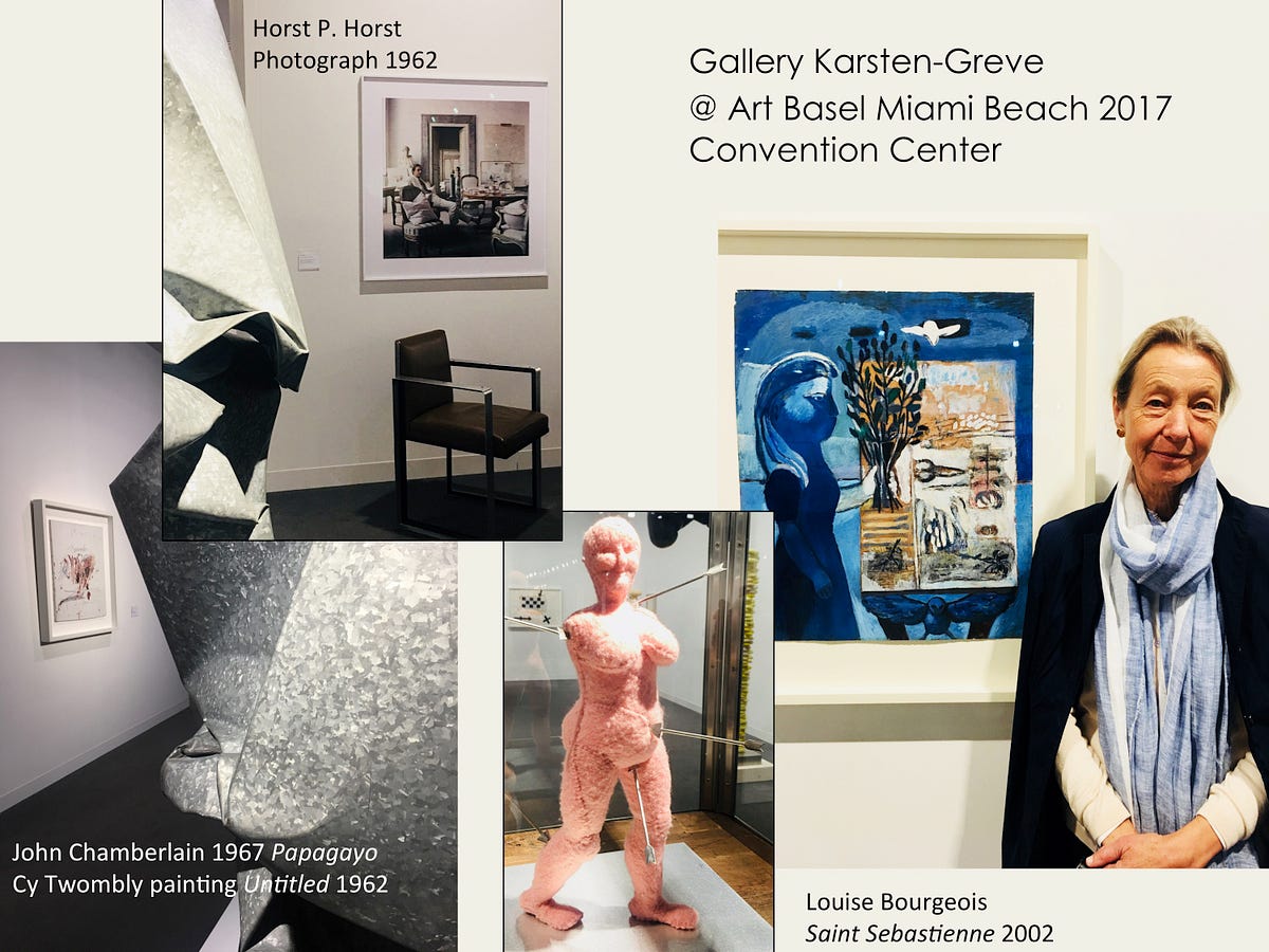 INTIMATING THE ARTIST. Report Art Basel Miami Beach December… | by ...