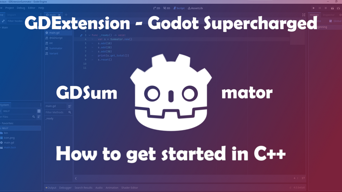 GDExtension — How to write your first extension | by Patrick / FlameLizard | Medium