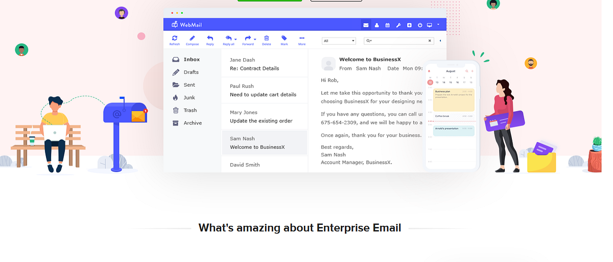 Enterprise Email Hosting. — - | by BlueRock- Buy Domain Names & Hosting ...