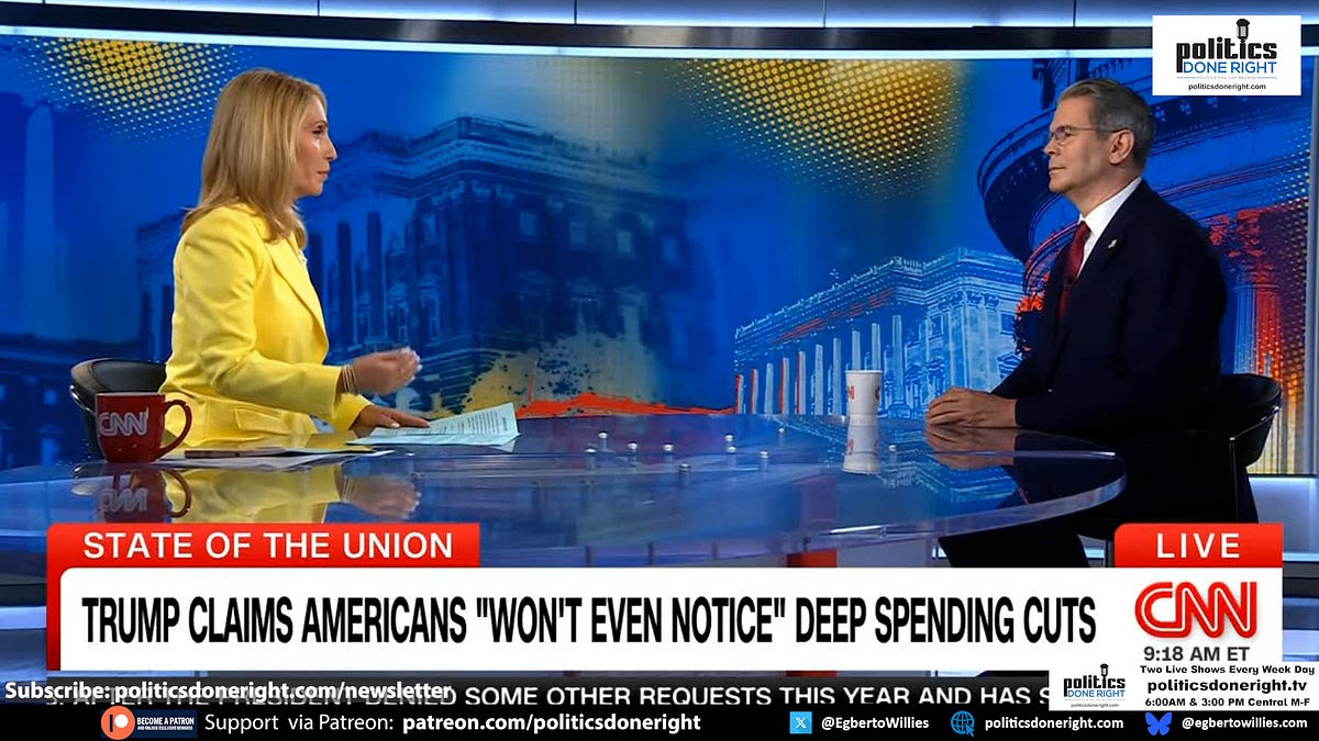 CNN Host allowed a Trump official to lie by omission and misinformation ...