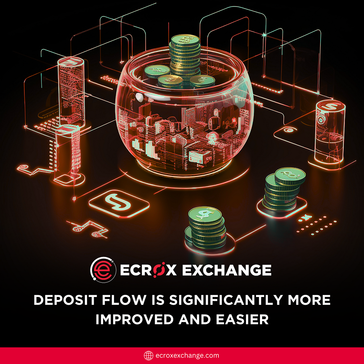Ecrox Exchange Deposit Flow is Now Even Easier! - Ecrox exchange - Medium