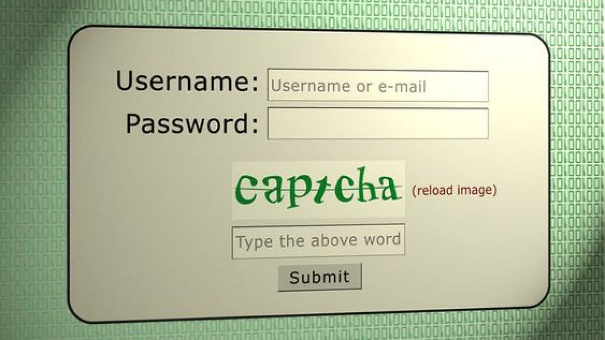 I Made a New Captcha System. It’s simple, brief and secure! | by ...