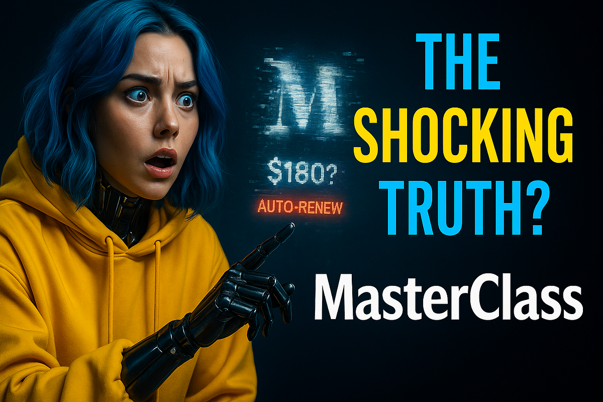 Masterclass Review 2025: Why It Might Not Be Worth It for You | by IMHO Reviews | Jun, 2025 | Medium