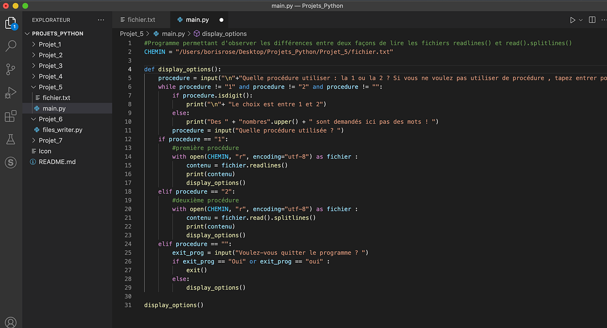La différence entre .readlines() et .read().splitlines() en Python ...